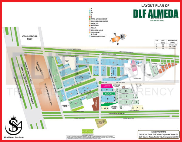 DLF City Maps - Get all the maps of Gurgaon Residential and Commercial
