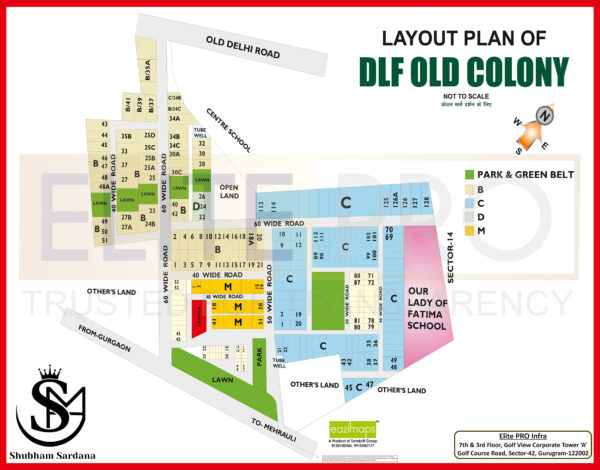 DLF City Maps - Get all the maps of Gurgaon Residential and Commercial