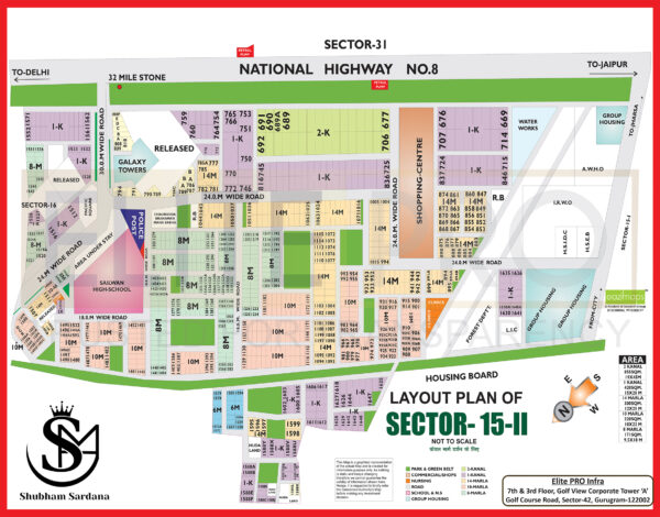 HUDA Sector Maps - Get All the Maps of HUDA Sectors in Gurgaon
