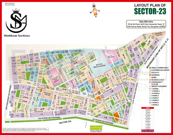HUDA Sector Maps - Get All the Maps of HUDA Sectors in Gurgaon