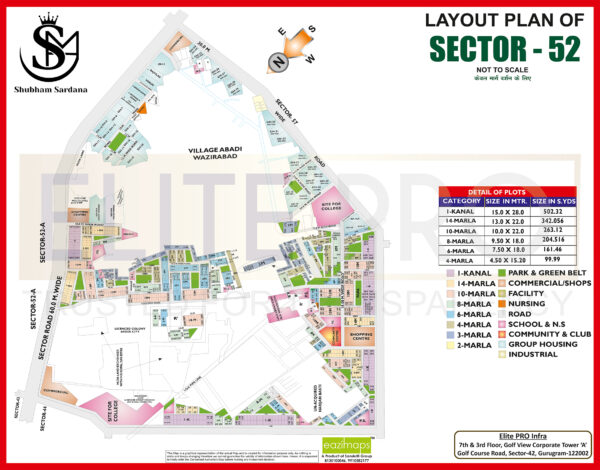 HUDA Sector Maps - Get All the Maps of HUDA Sectors in Gurgaon