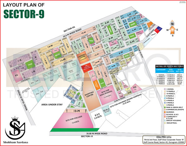 HUDA Sector Maps - Get All the Maps of HUDA Sectors in Gurgaon