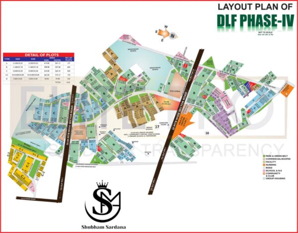 DLF City Maps - Get all the maps of Gurgaon Residential and Commercial
