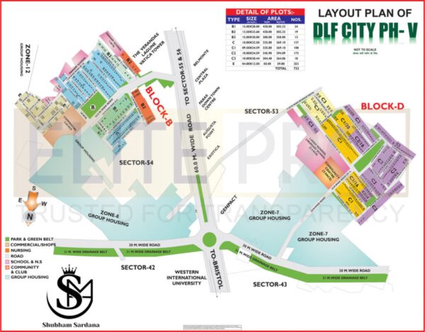 DLF City Maps - Get all the maps of Gurgaon Residential and Commercial