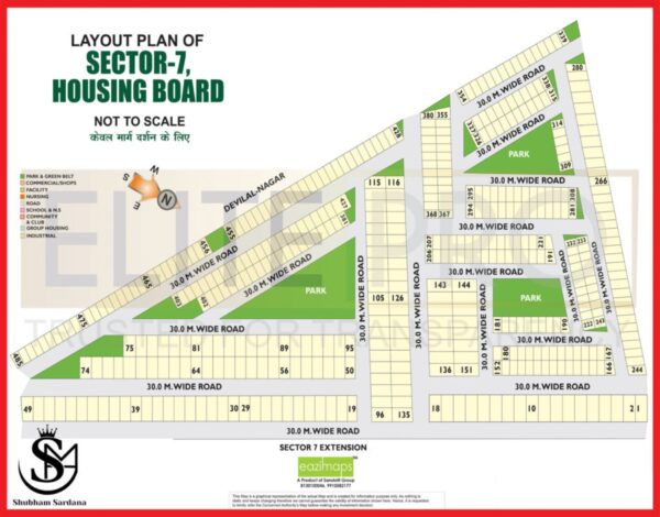 HUDA Sector Maps - Get All the Maps of HUDA Sectors in Gurgaon