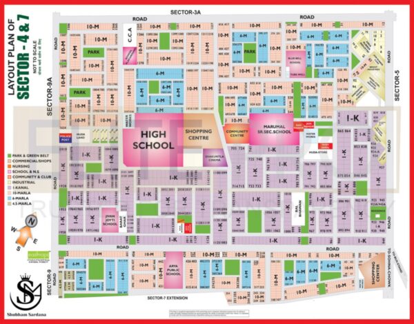 HUDA Sector Maps - Get All the Maps of HUDA Sectors in Gurgaon